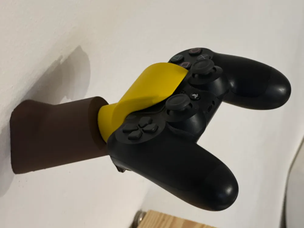 Brick Figur PS4 Controller Wall Mount by elikoll MakerWorld: Download ...