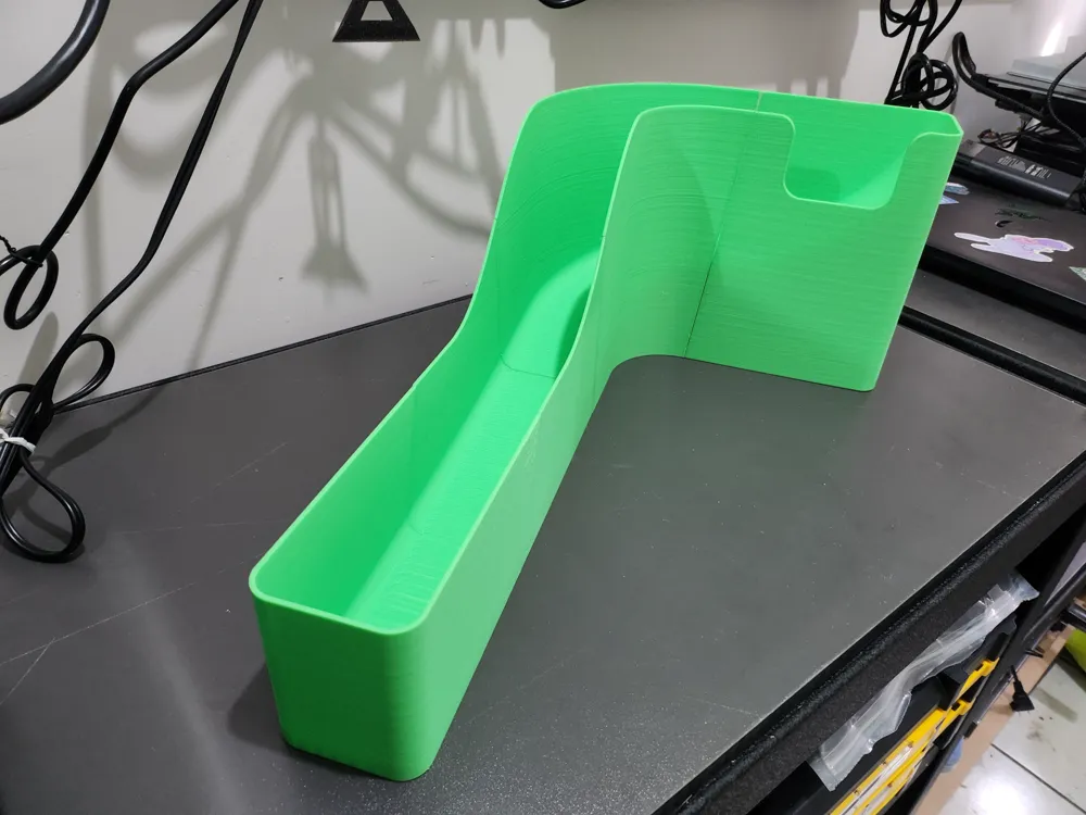 X1 Poop chute XL MK5 - Magnetic tray by jorg33dp - MakerWorld