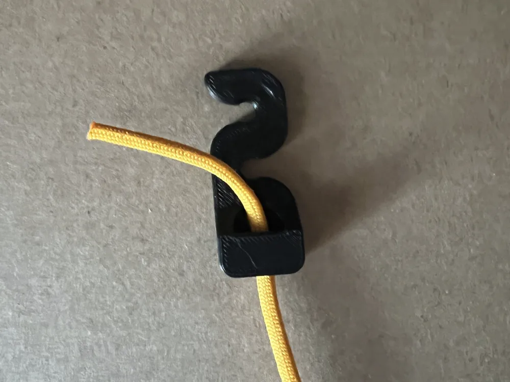 Paracord Rope Slide-In Tensioner Knotless by Fabri3DCanada - MakerWorld