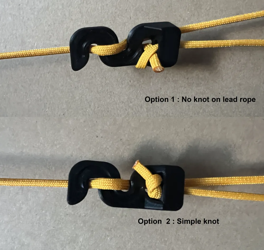 Paracord Rope Slide-In Tensioner Knotless by Fabri3DCanada - MakerWorld