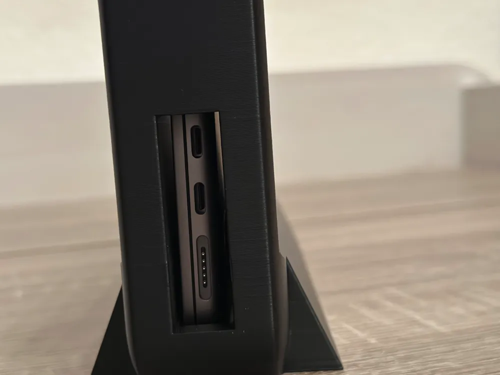 a modern laptop stand / docking station by Der3De - MakerWorld