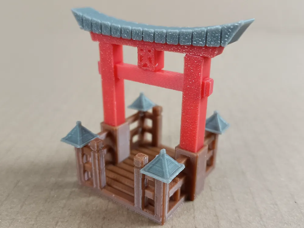 Tori gate by Raven MakerWorld: Download Free 3D Models