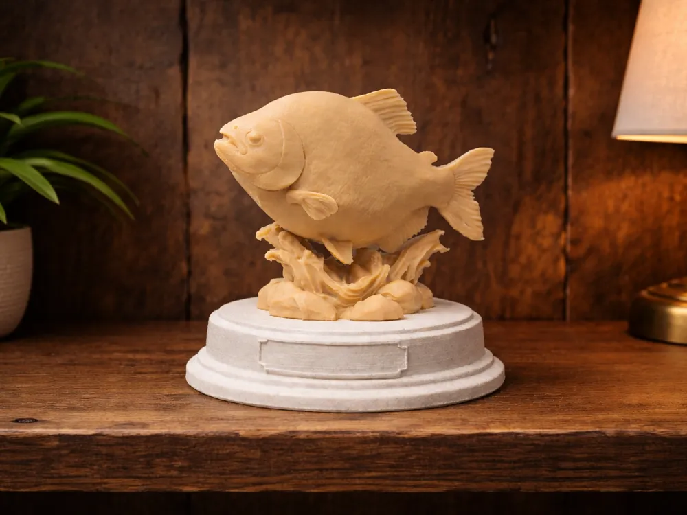 Pacu Fishing Trophy by migueppc MakerWorld: Download Free 3D Models
