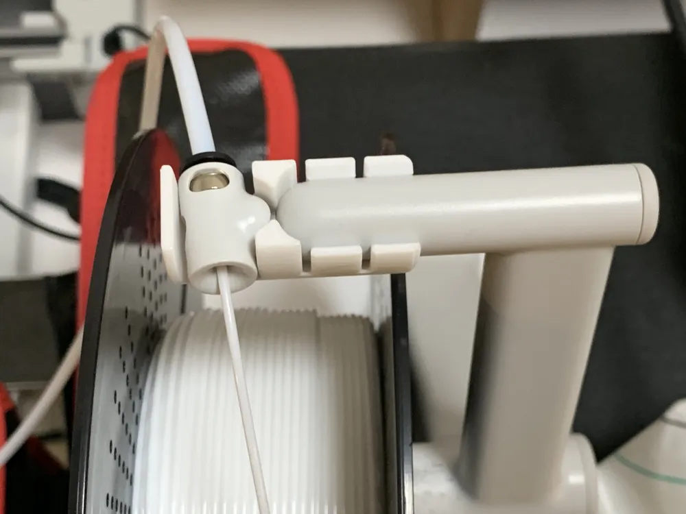 A1 Feed Inlet Fixer (External Spool Holder) - Free 3D Print Model ...