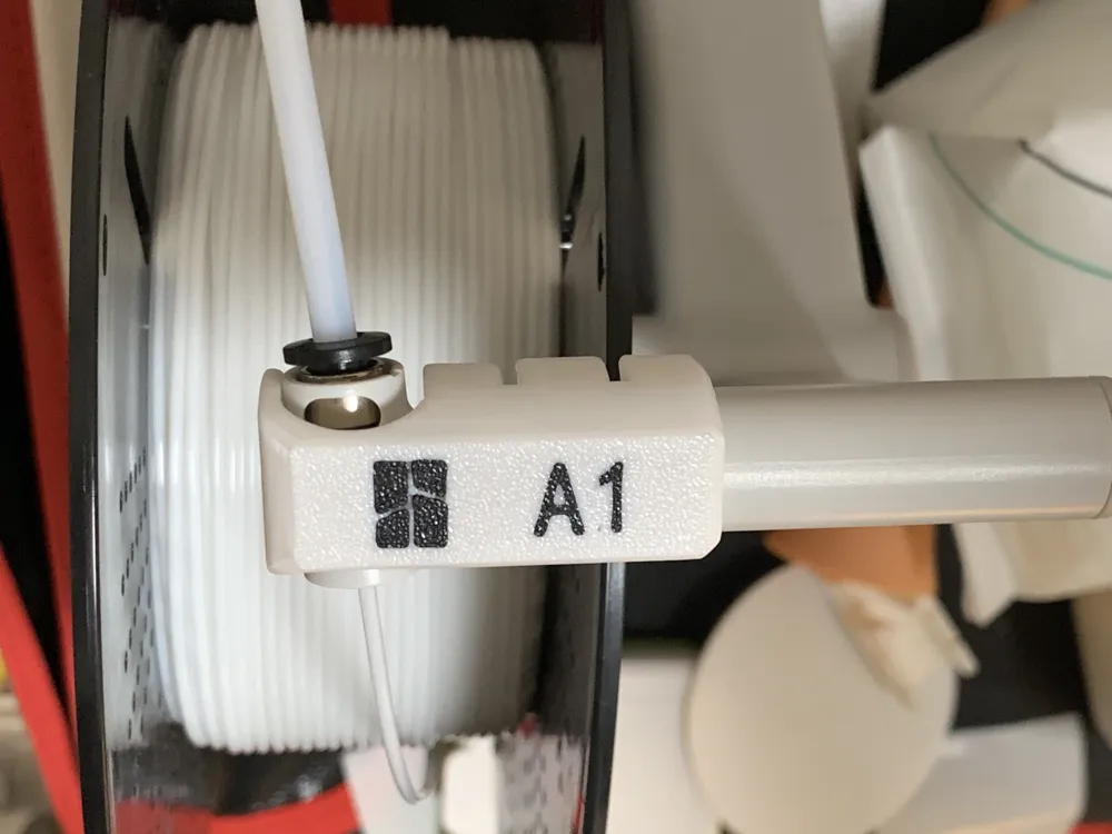 A1 Feed Inlet Fixer (External Spool Holder) by Ms MakerWorld: Download ...