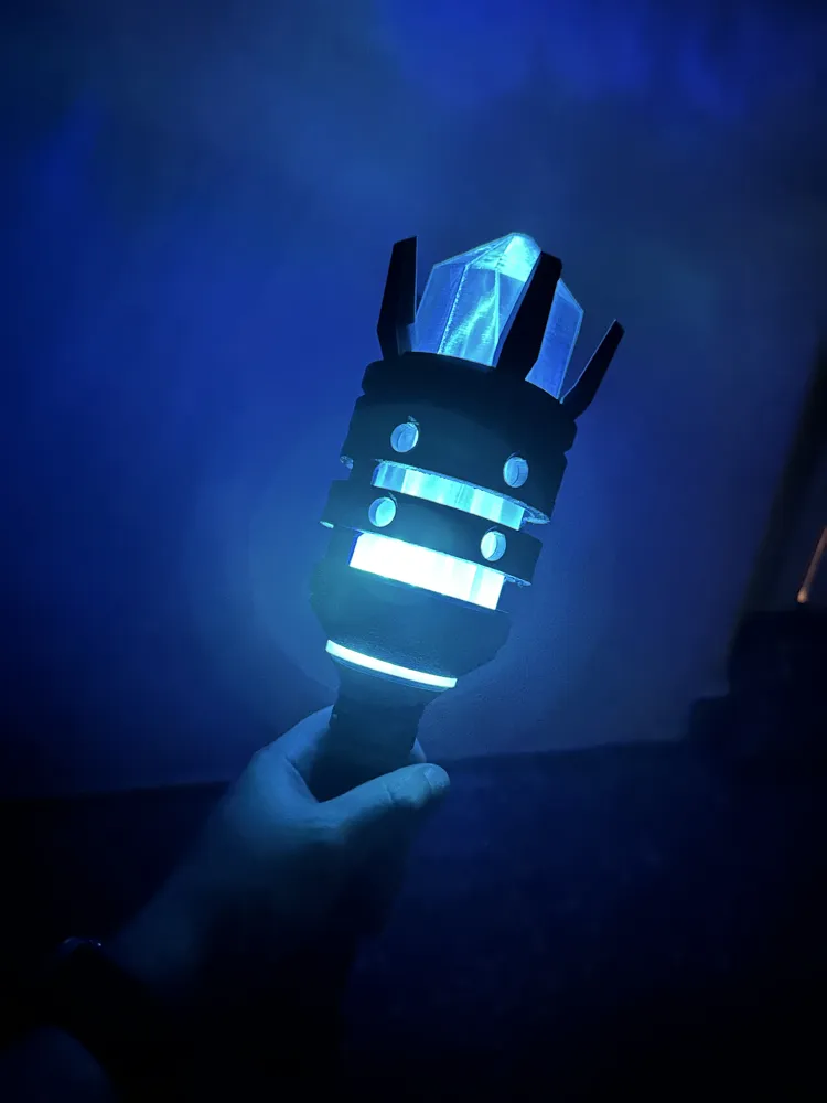 Sci-fi Torch - Free 3D Print Model - MakerWorld