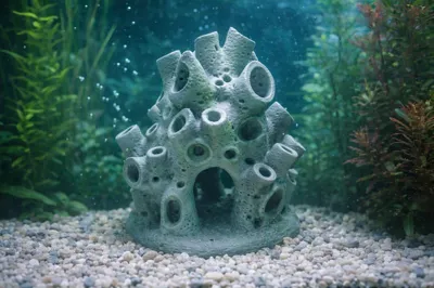 Coral Reef Cave – Aquarium Decoration with Hiding Places - Free 3D ...