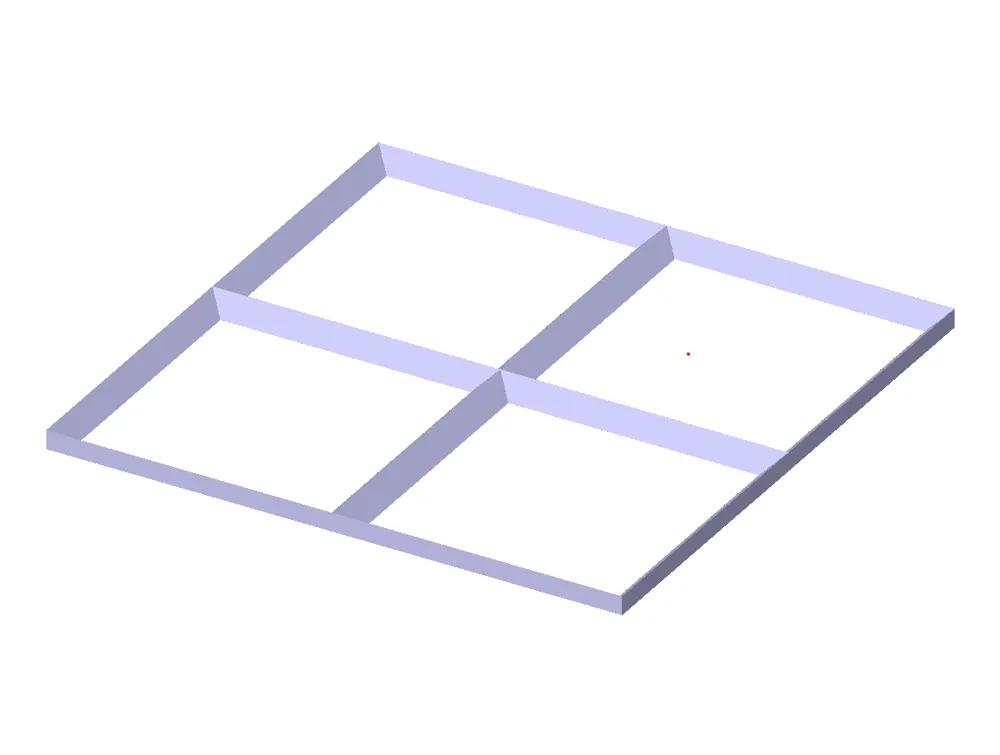 2x2 55 mm base grid for organizers by FlugtN - MakerWorld