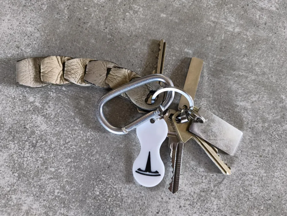 Shopping Trolley Token Keychain – (40+ Designs) - Free 3D Print Model ...