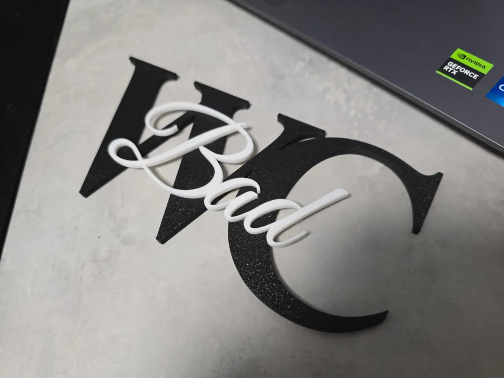 WC BAD SCHILD by PrintFarm24 - MakerWorld