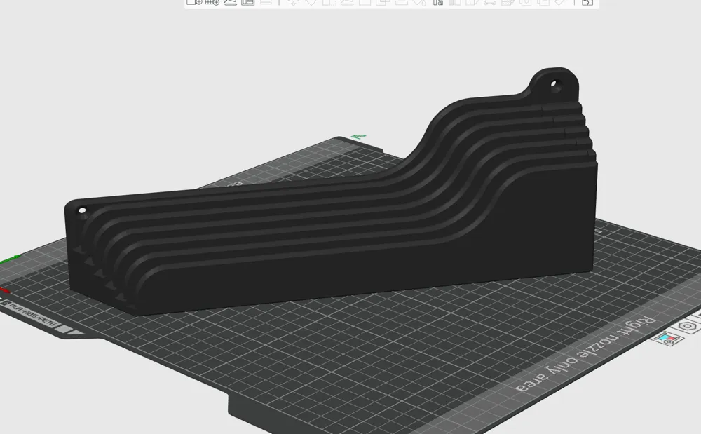 Snapmaker U1 print plate stand 4 or 6 plates - Free 3D Print Model ...