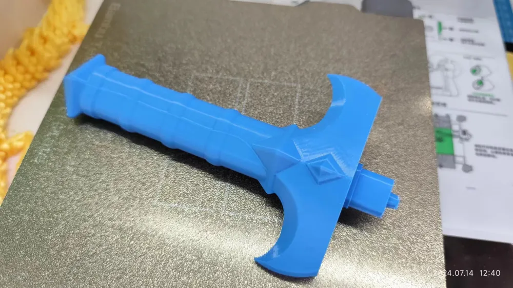 MINI Retractable Sword - Free 3D Print Model - MakerWorld