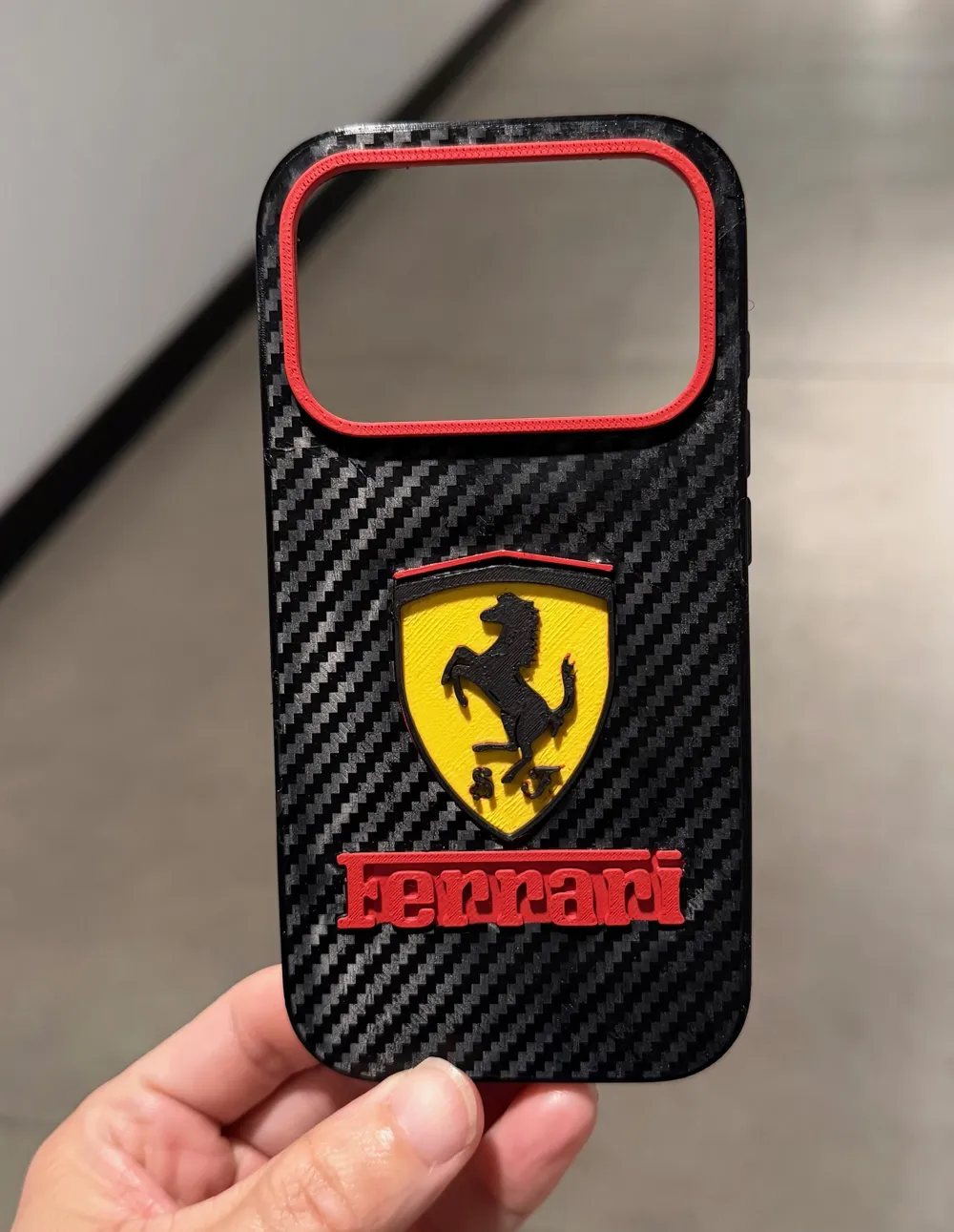 Coque iPhone 17 Pro Ferrari Formule 1 - Modèle d'Impression 3D Gratuit ...