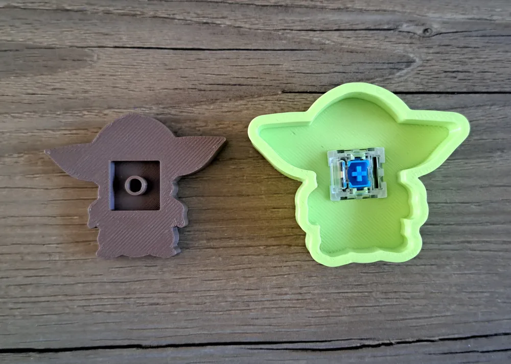 Cool Star Wars baby Yoda fidget clicker toy - Free 3D Print Model ...