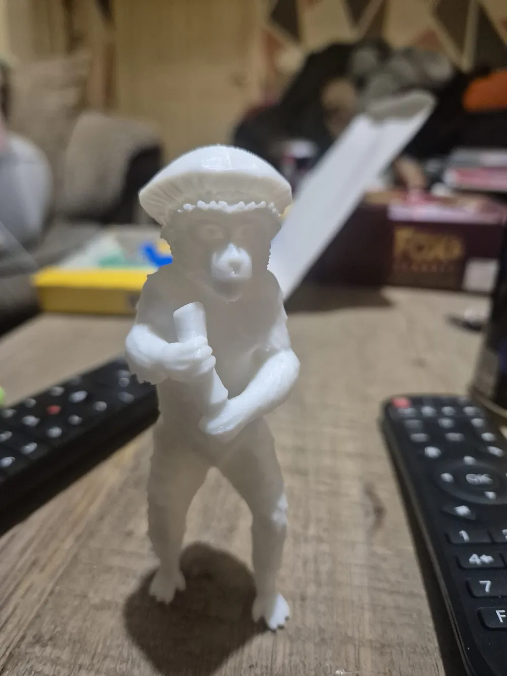 monkey going for a shower - Free 3D Print Model - MakerWorld