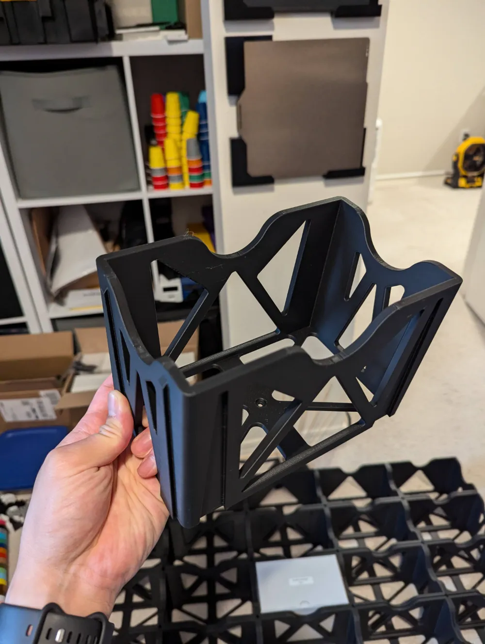 Wall Mounted Stackable Storage Boxes by CitySideGig MakerWorld: Download Free 3D Models