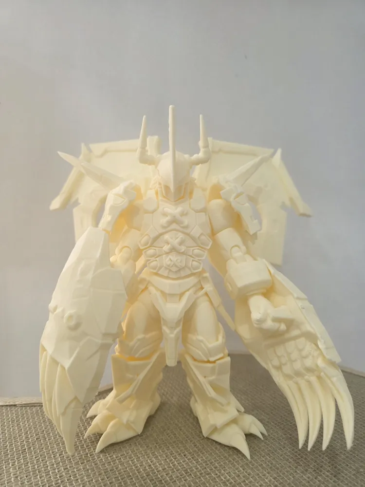 [Digimon] Agumon & Wargreymon Evolution - Free 3D Print Model - MakerWorld