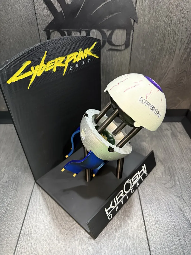 Cyberpunk 2077 Kiroshi Optics - Free 3D Print Model - MakerWorld