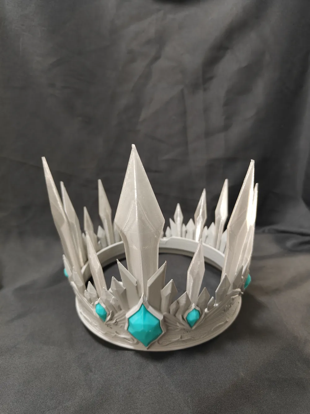 Crystal Crown - Free 3D Print Model - MakerWorld