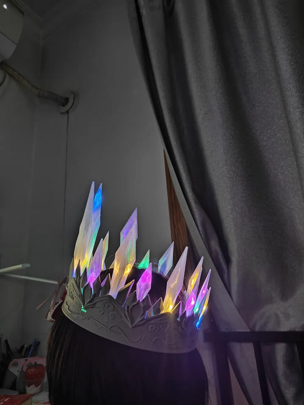 Crystal Crown - Free 3D Print Model - MakerWorld