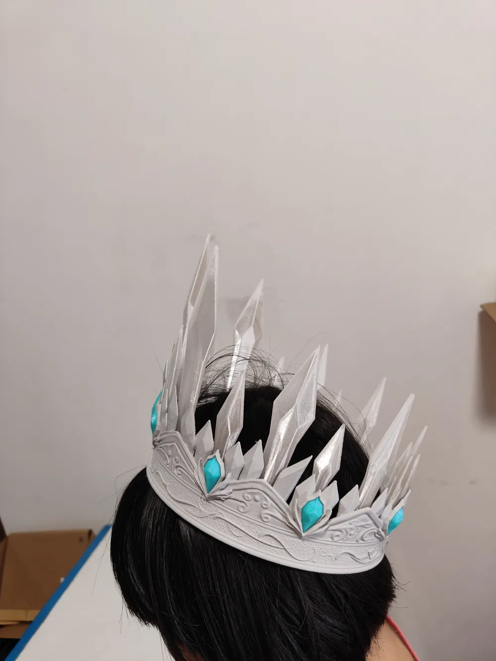 Crystal Crown - Free 3D Print Model - MakerWorld