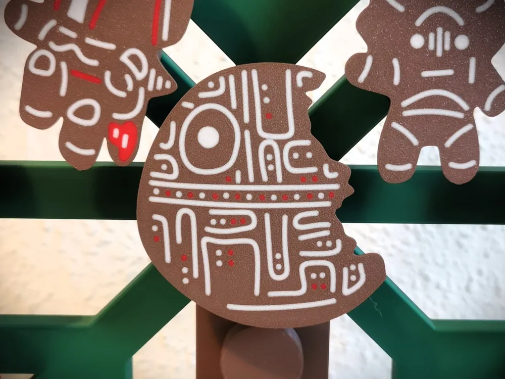 Giant Building Brick Christmas Star Wars Cookies - Free 3D Print Model ...