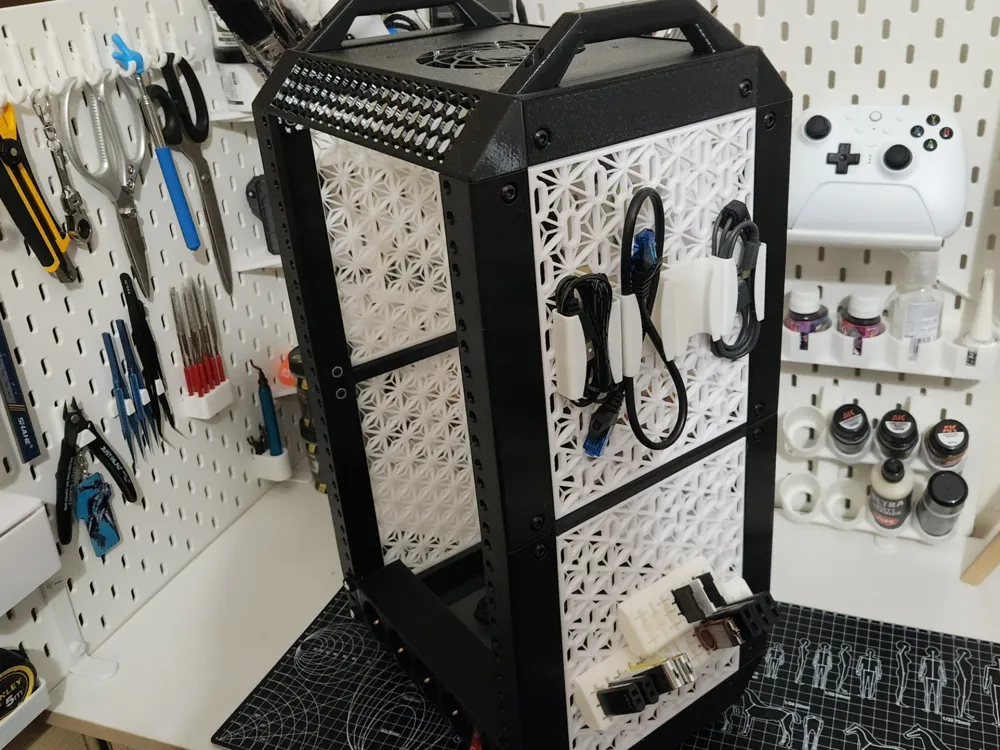 Lab Rax SKÅDIS Kumiko style Side Panel [generator] by MrFox MakerWorld ...