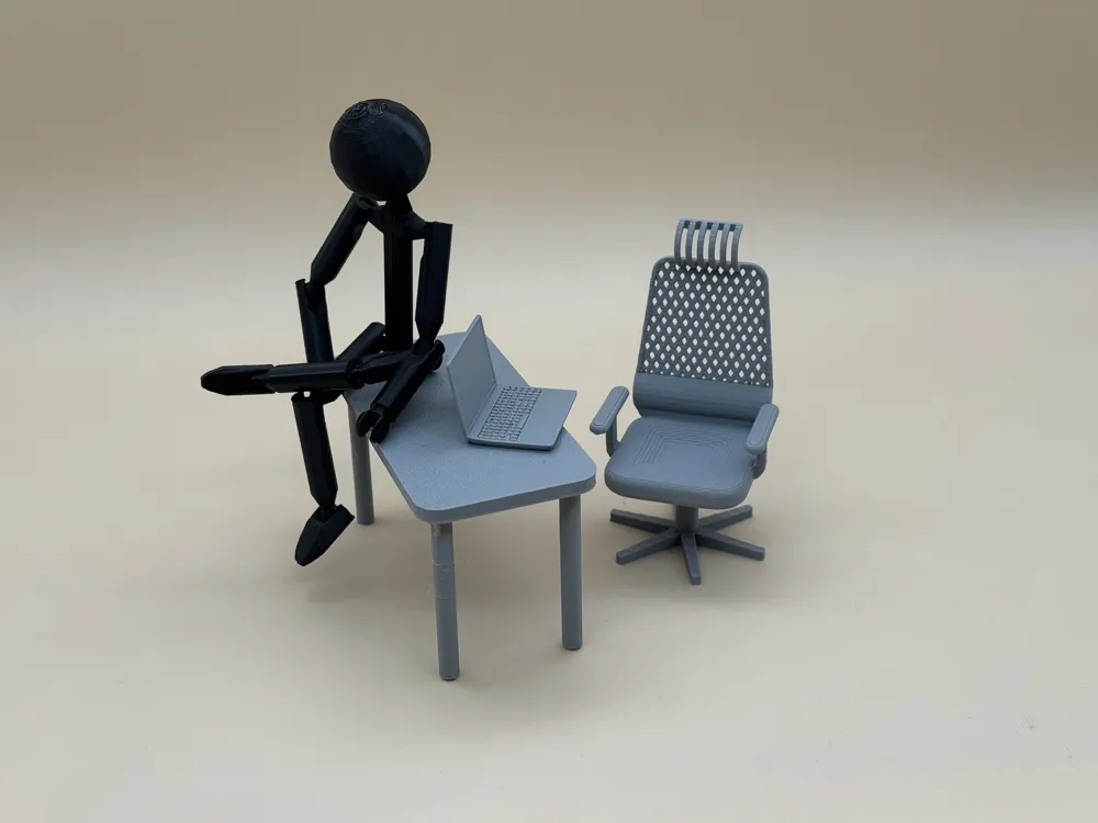 Stickman Office by shiermeao MakerWorld: Download Free 3D Models