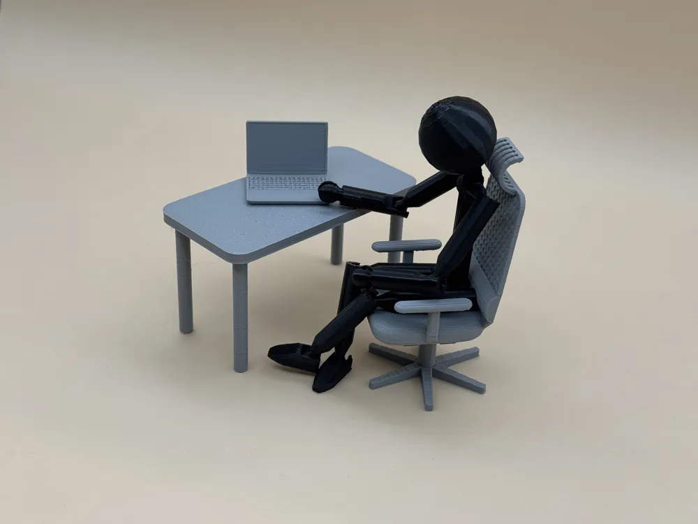 Stickman Office by shiermeao MakerWorld: Download Free 3D Models
