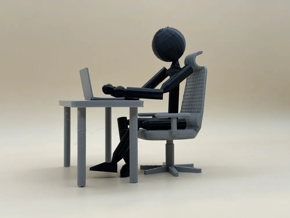 Stickman Office by shiermeao MakerWorld: Download Free 3D Models