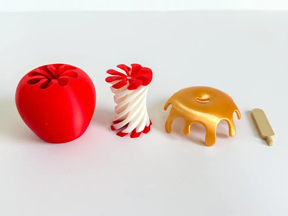 Caramel Apple Pass Through Fidget - Free 3D Print Model - MakerWorld