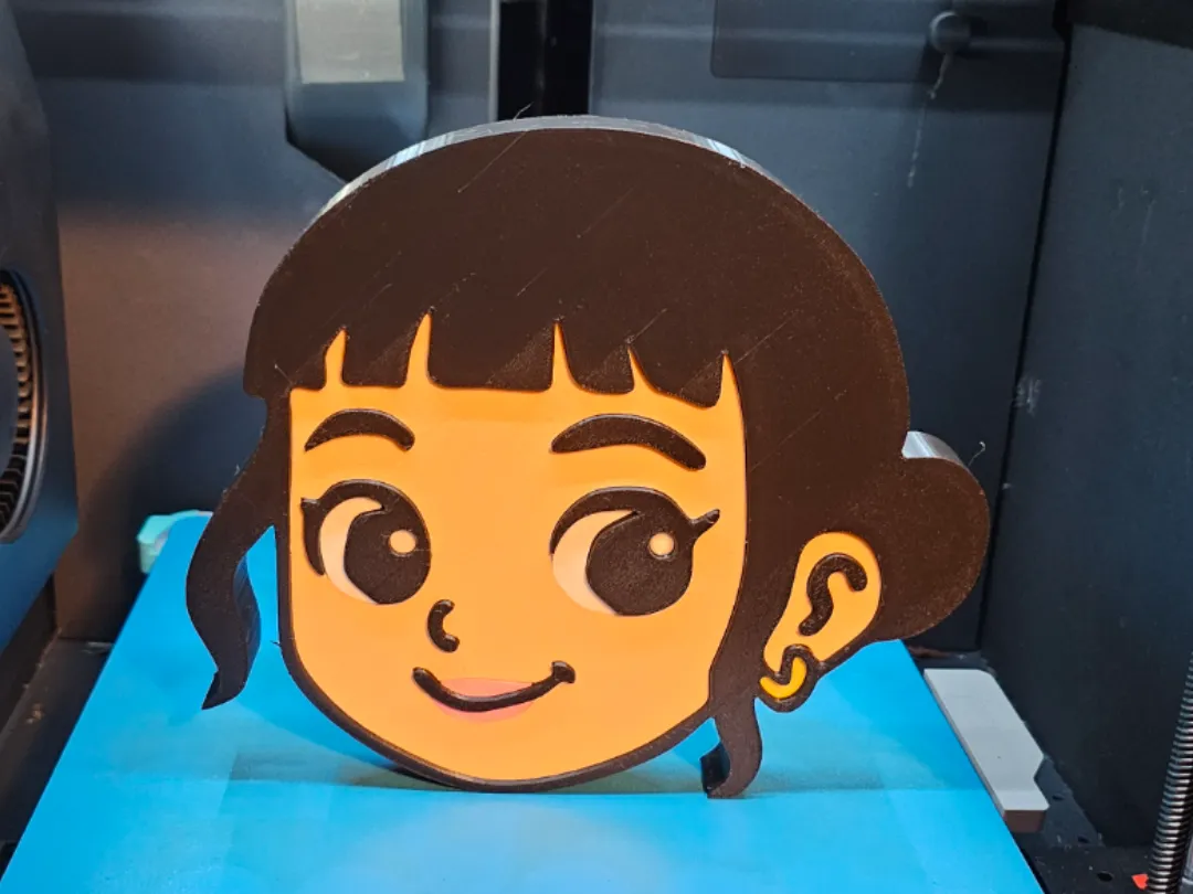 Arte de pared - KPop Cazadores de Demonios - Zoey (SIN AMS) por rashuge MakerWorld: Descarga ...