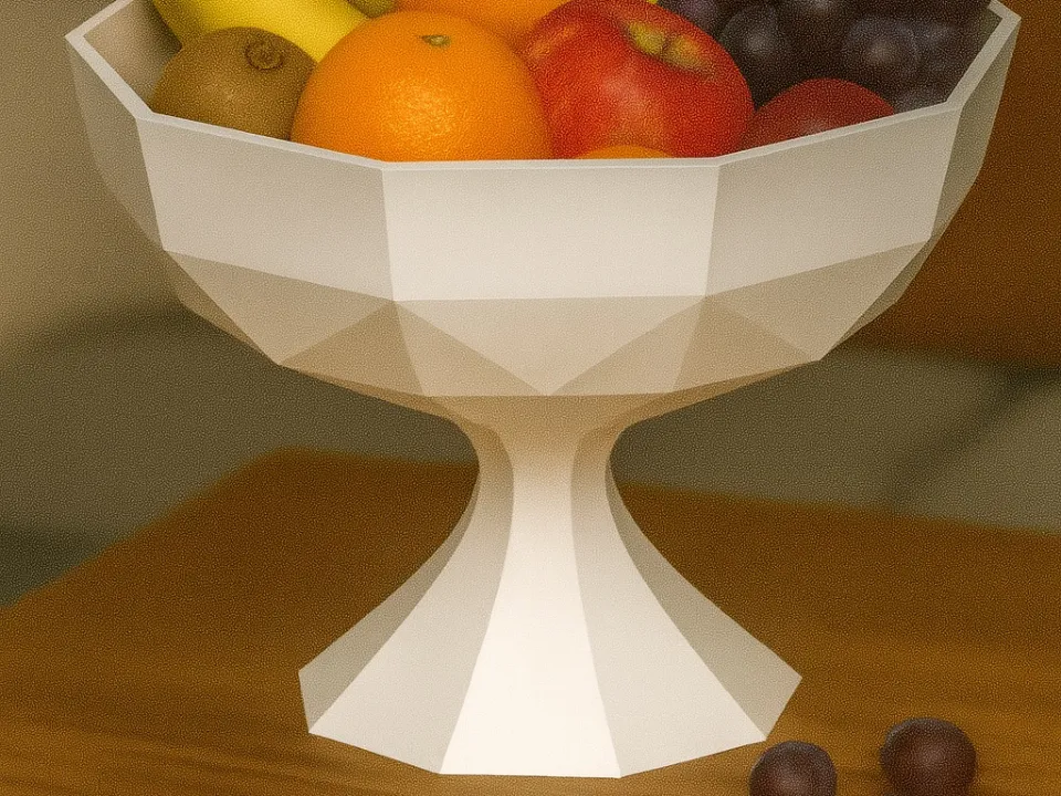 Elegant Fruit Bowl – Modern Look by Jonas S. MakerWorld: Download Free 3D Models