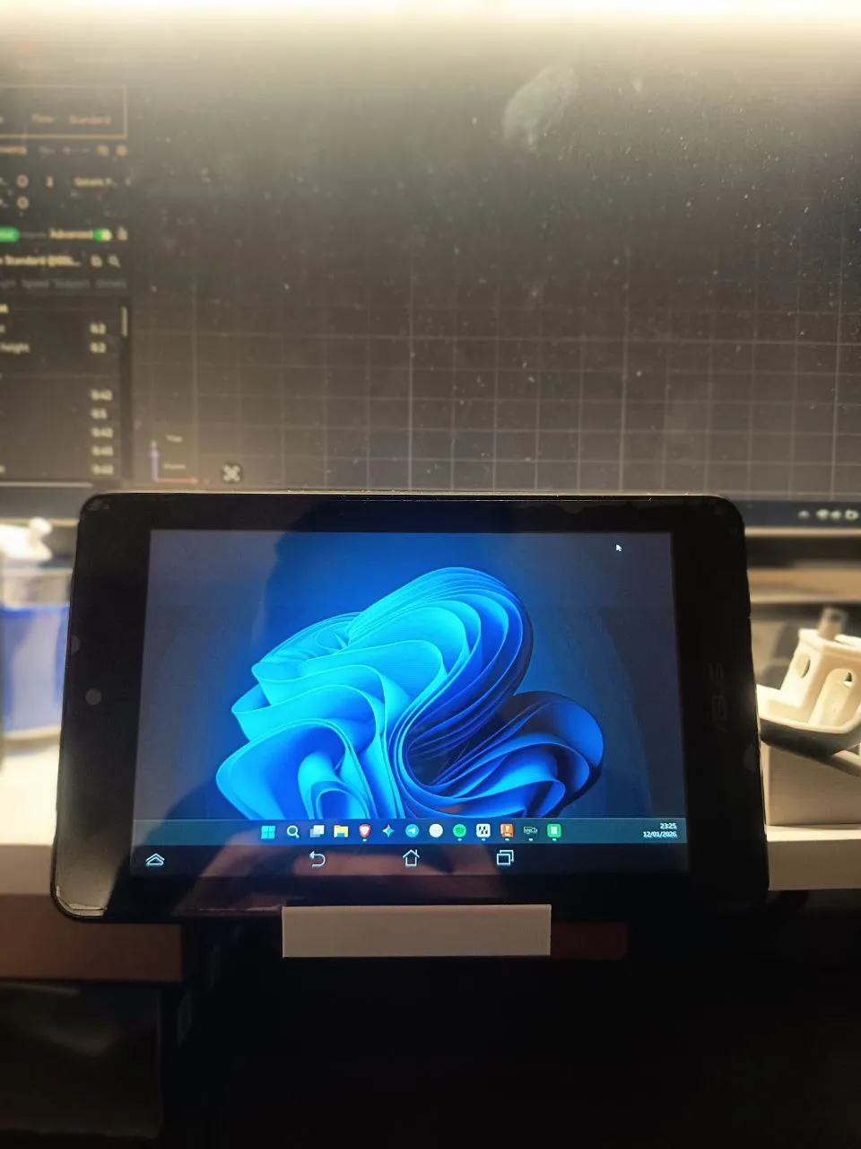 Suporte Universal para Tablet / Clipe de Mesa para Segundo Monitor ...