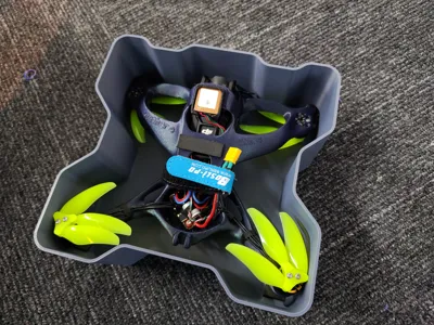 BM Aether 4 - The 4 inch unibody FPV drone frame by Dr. J. Ma ...