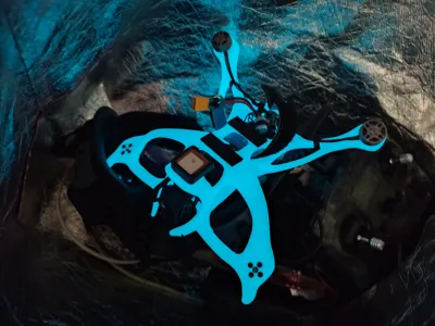 BM Aether 4 - The 4 inch unibody FPV drone frame by Dr. J. Ma ...