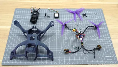 BM Aether 4 - The 4 inch unibody FPV drone frame by Dr. J. Ma ...