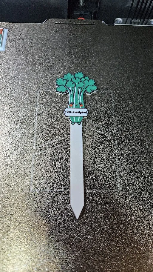Cute Plant Markers – Celery & Parsley (HU/EN) - Free 3D Print Model ...