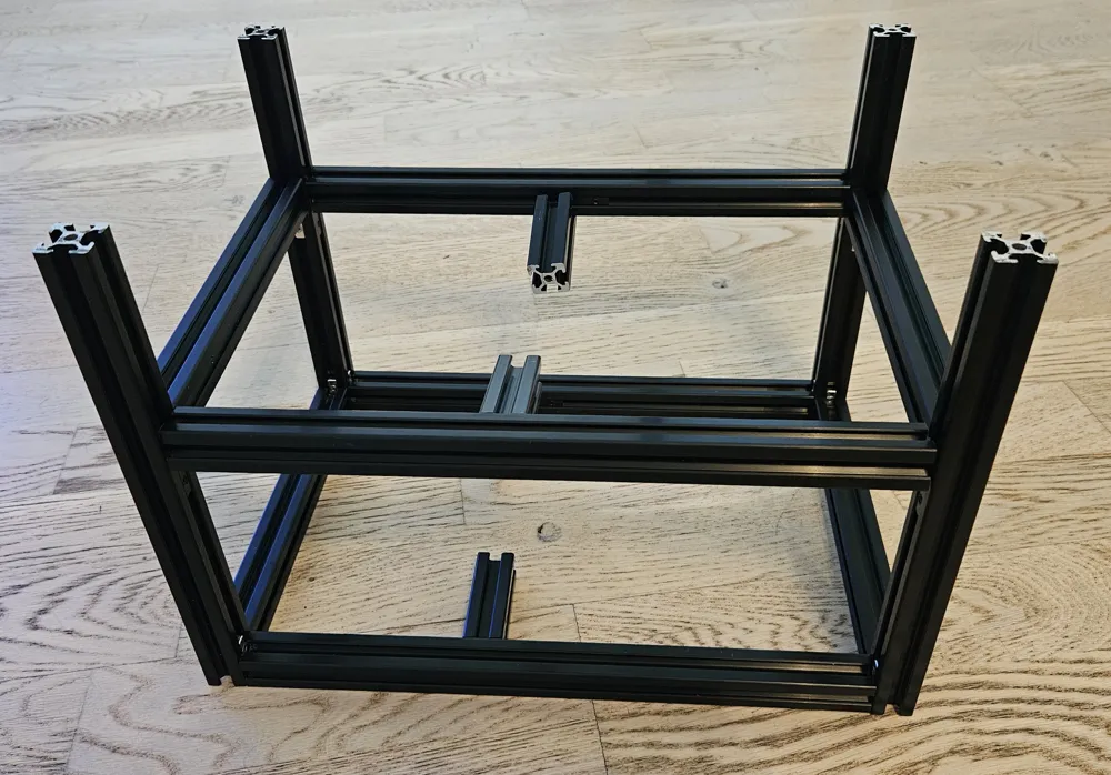 Micro ATX PC case with 2020 aluminium profiles by Tommy MakerWorld ...