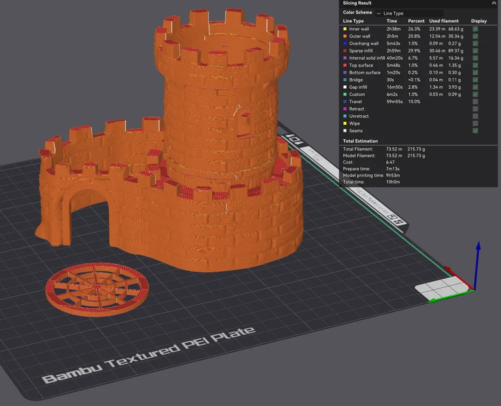 Great Aquarium Castle Tower with optional planter - Free 3D Print Model ...