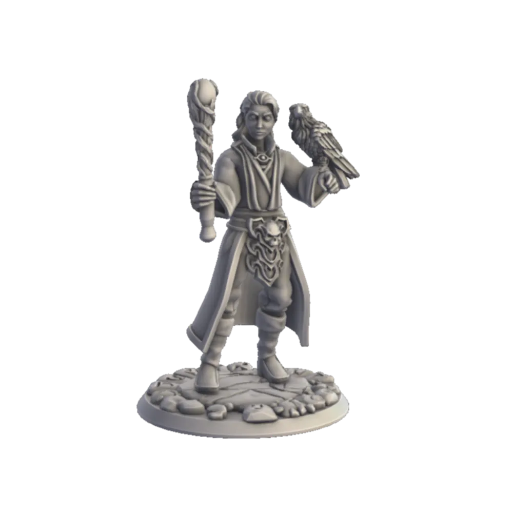 Human Warlock – Daily Miniature Challenge by GFrames Geek MakerWorld ...