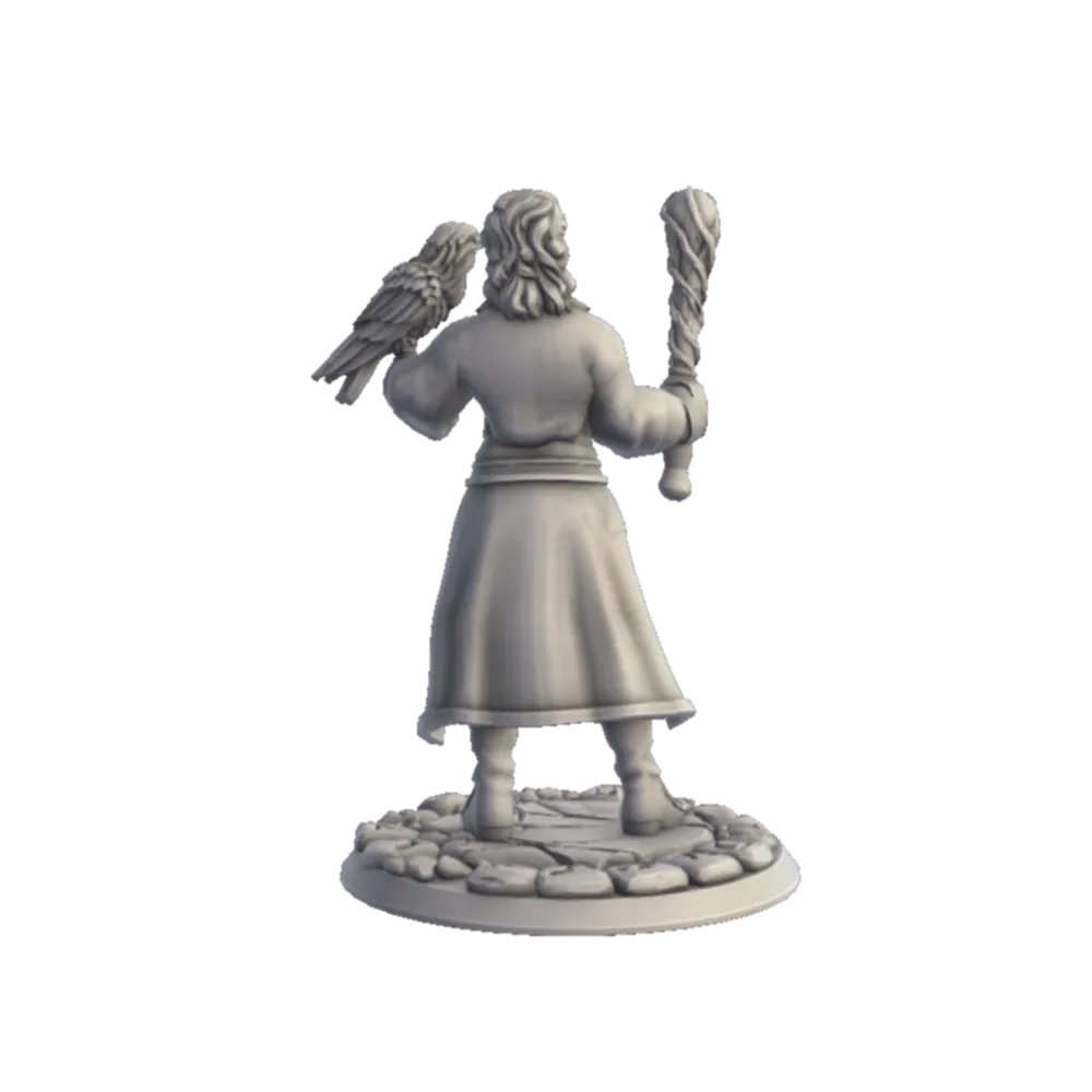 Human Warlock – Daily Miniature Challenge by GFrames Geek MakerWorld ...
