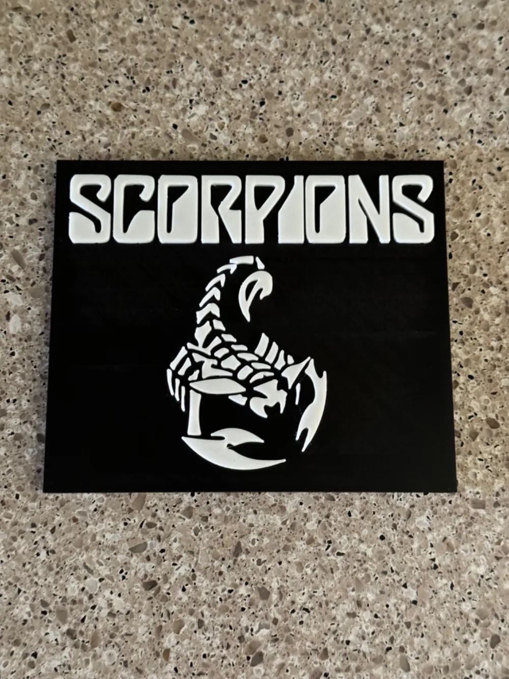 Scorpions Band Sign Remixed by davglass - MakerWorld