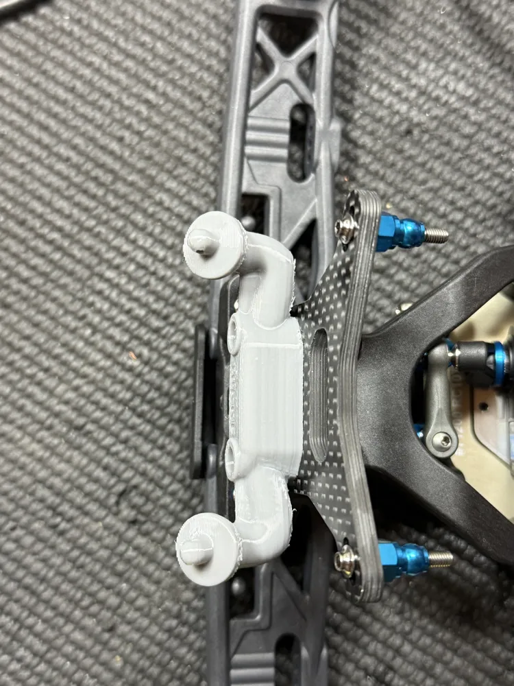 RC10T7 Front Body Post - Free 3D Print Model - MakerWorld
