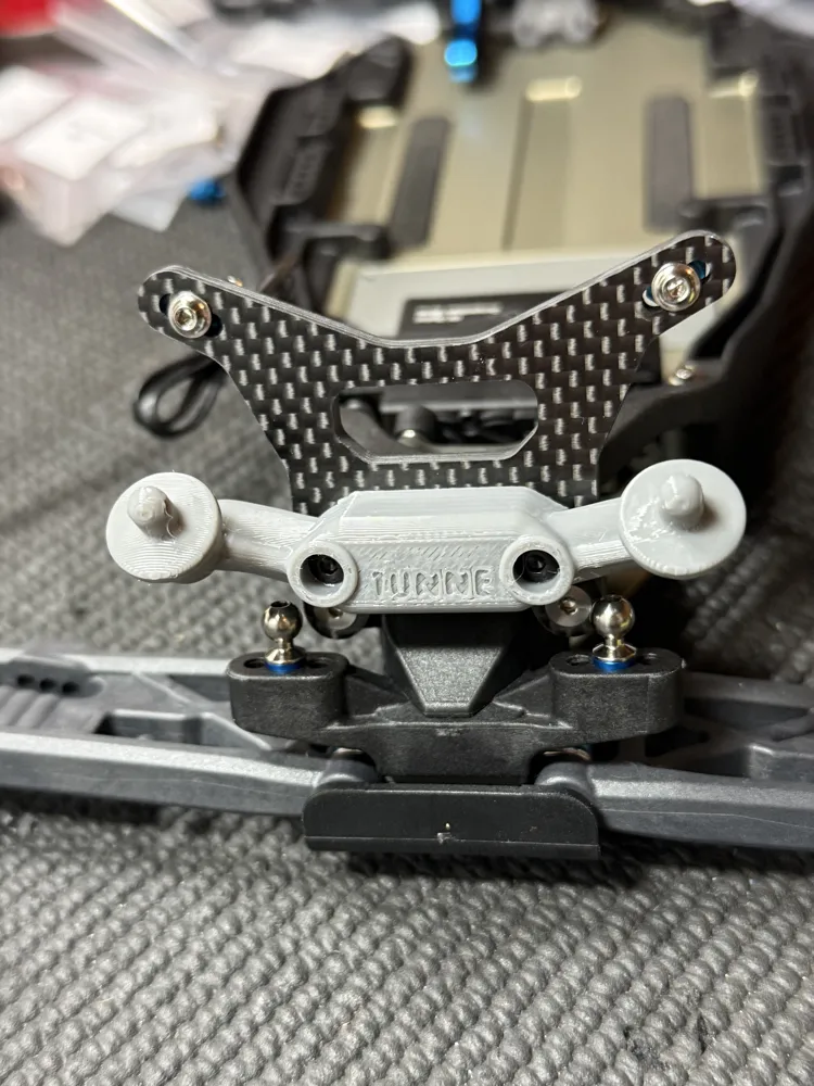 RC10T7 Front Body Post - Free 3D Print Model - MakerWorld
