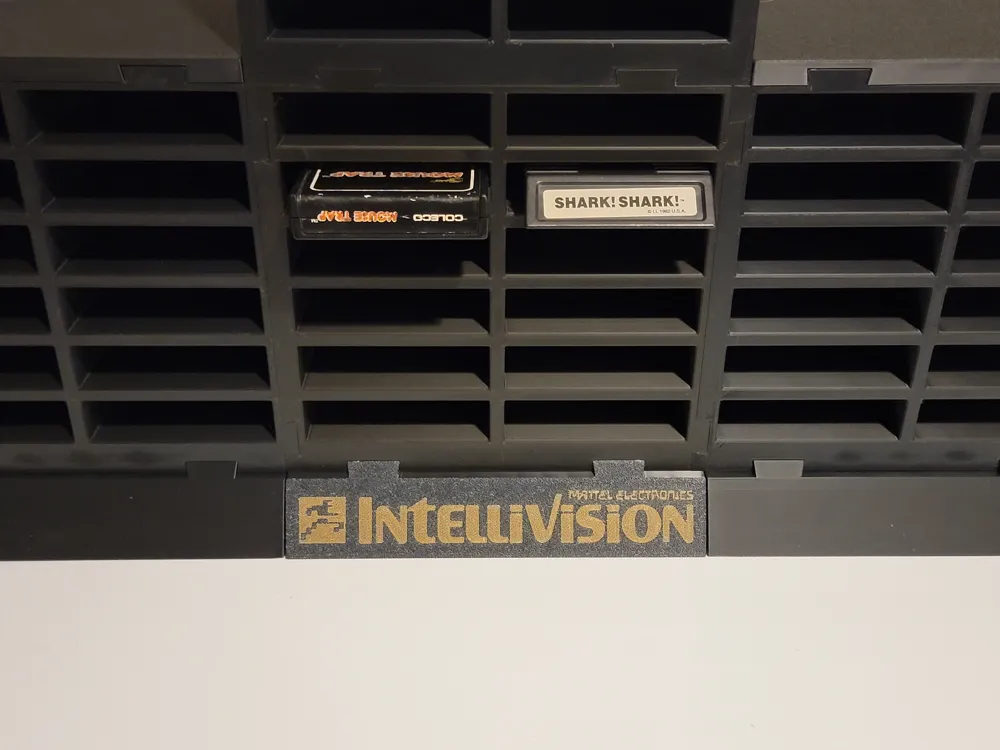 Intellivision Cartridge-Aufbewahrungsregal (modular) – Kostenloses 3D ...