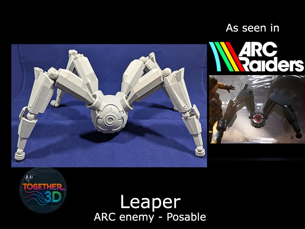 Saltador de ARC Raiders por Together 3D MakerWorld: Descarga Modelos 3D ...