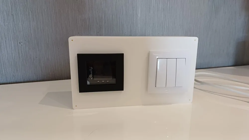 Enclosure for Shelly Wall Display and Switch - Free 3D Print Model ...