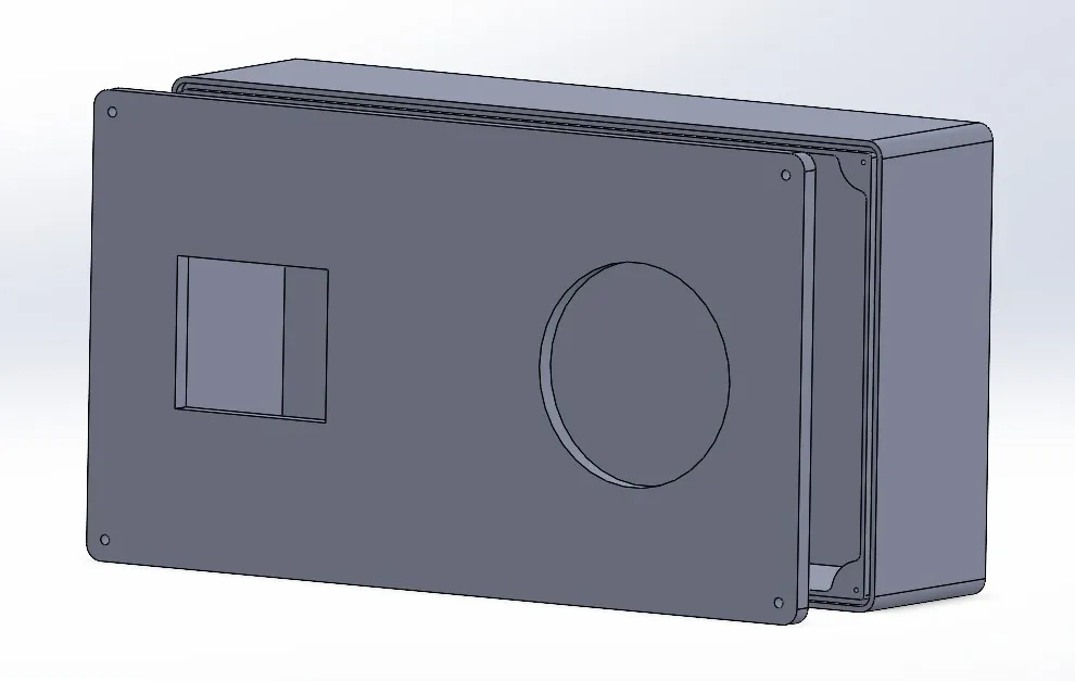Enclosure for Shelly Wall Display and Switch - Free 3D Print Model ...