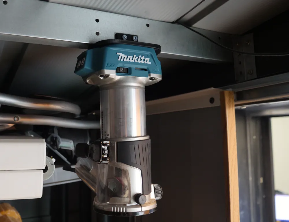 Makita Tool Mount For Arrow Shed Ceiling Rafters Remixed by ...